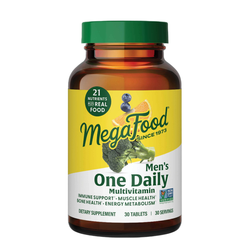 Megafood - Men's One Daily Multivitamins - 30 tablets | Akron Nutrition ...
