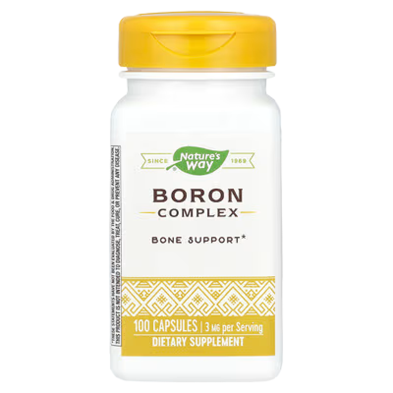 Nature's Way - Boron Complex - 100 Capsules | Akron Nutrition Center