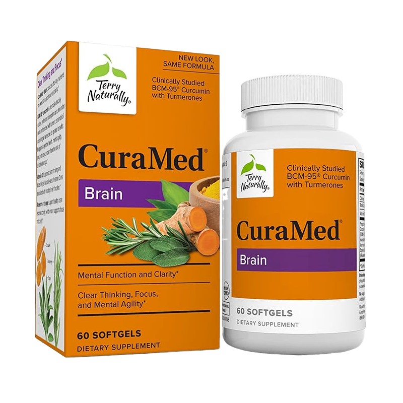 Terry Naturally - CuraMed Brain - 60 Softgels | Akron Nutrition Center