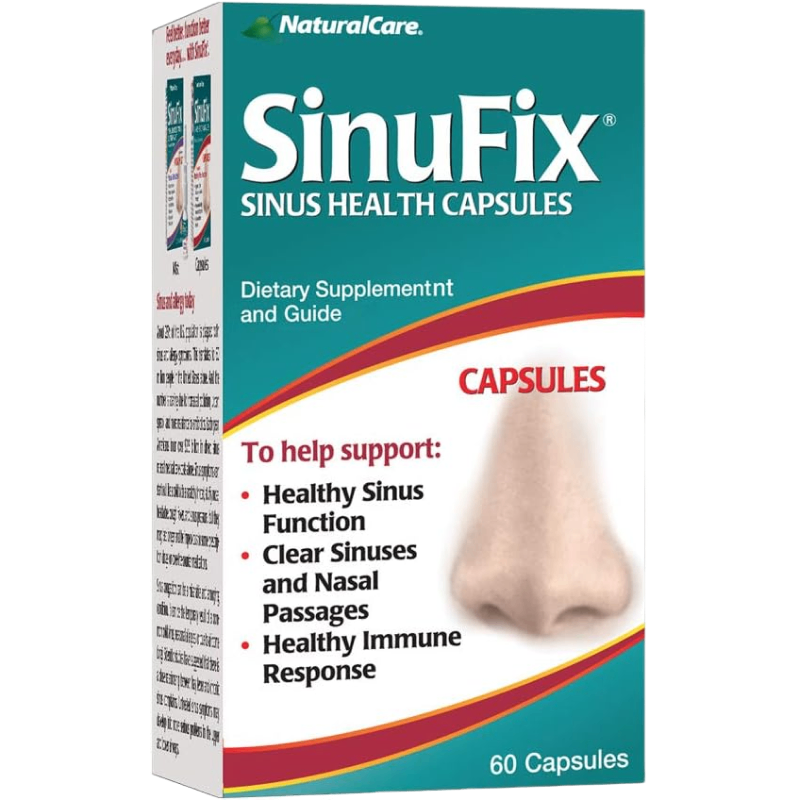 NaturalCare - Sinufix to Support Healthy Sinuses - 60 capsules | Akron ...
