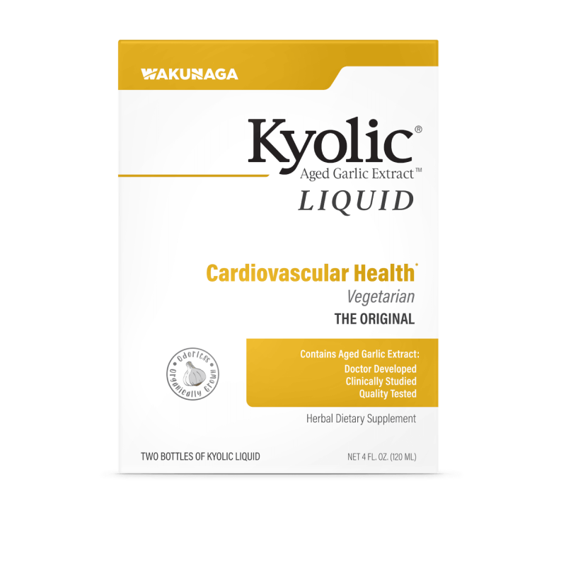 Kyolic Aged Garlic Extract Liquid - 4 fl oz | Akron Nutrition Center