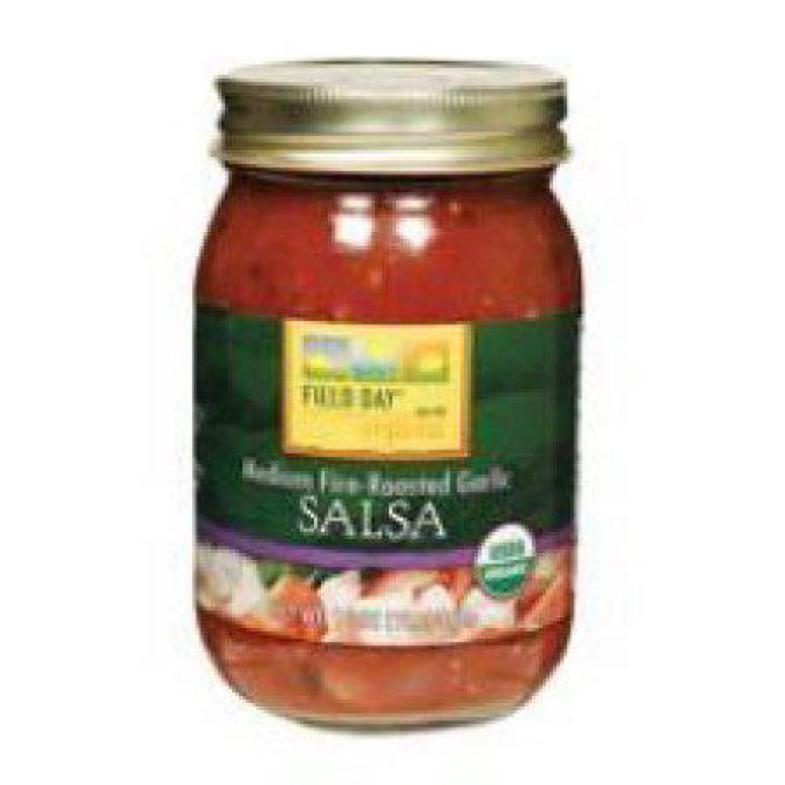 Field Day Organic Medium Fire-Roasted Garlic Salsa oz | Akron Nutrition ...