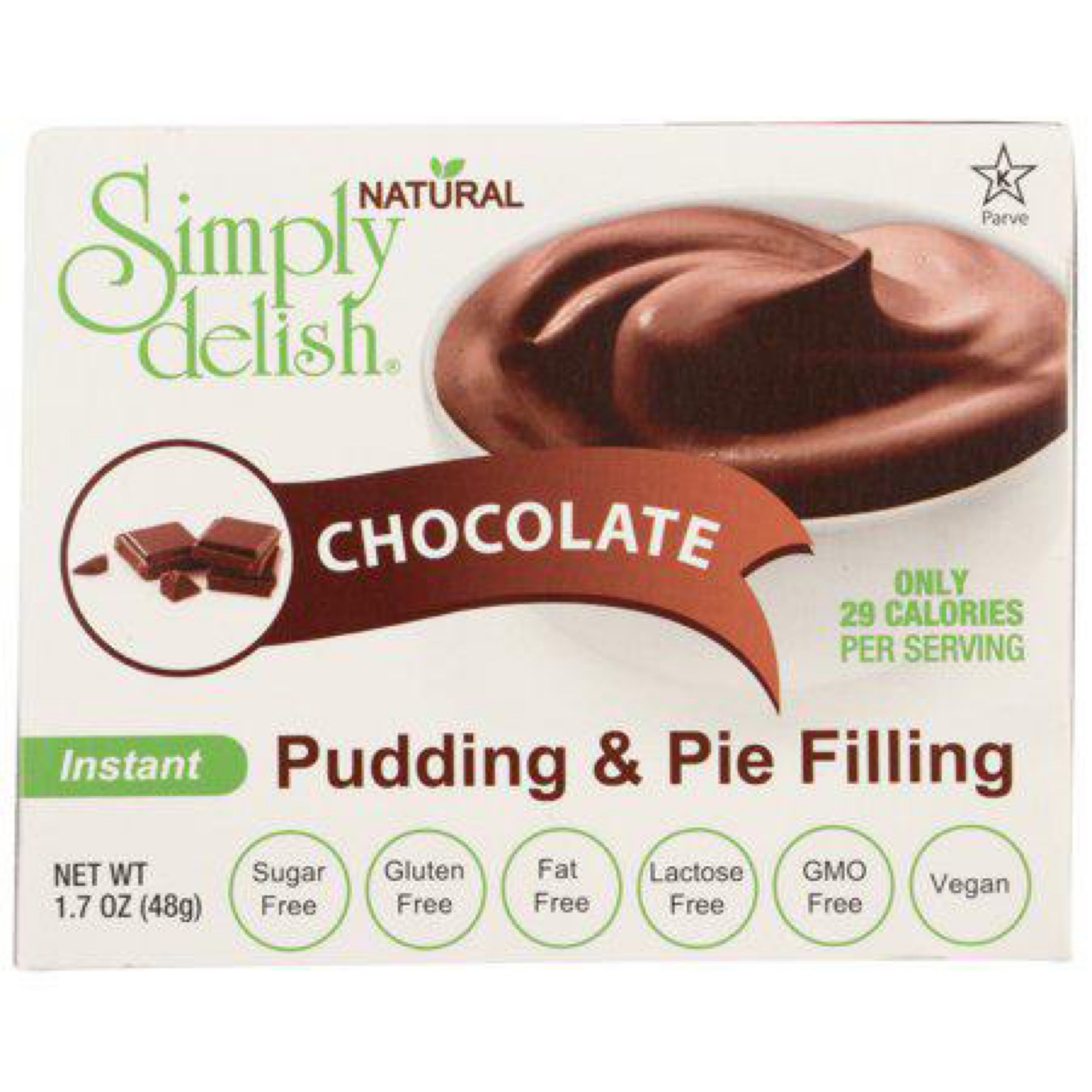 Simply Delish, Natural Pudding & Pie Filling | Akron Nutrition Center