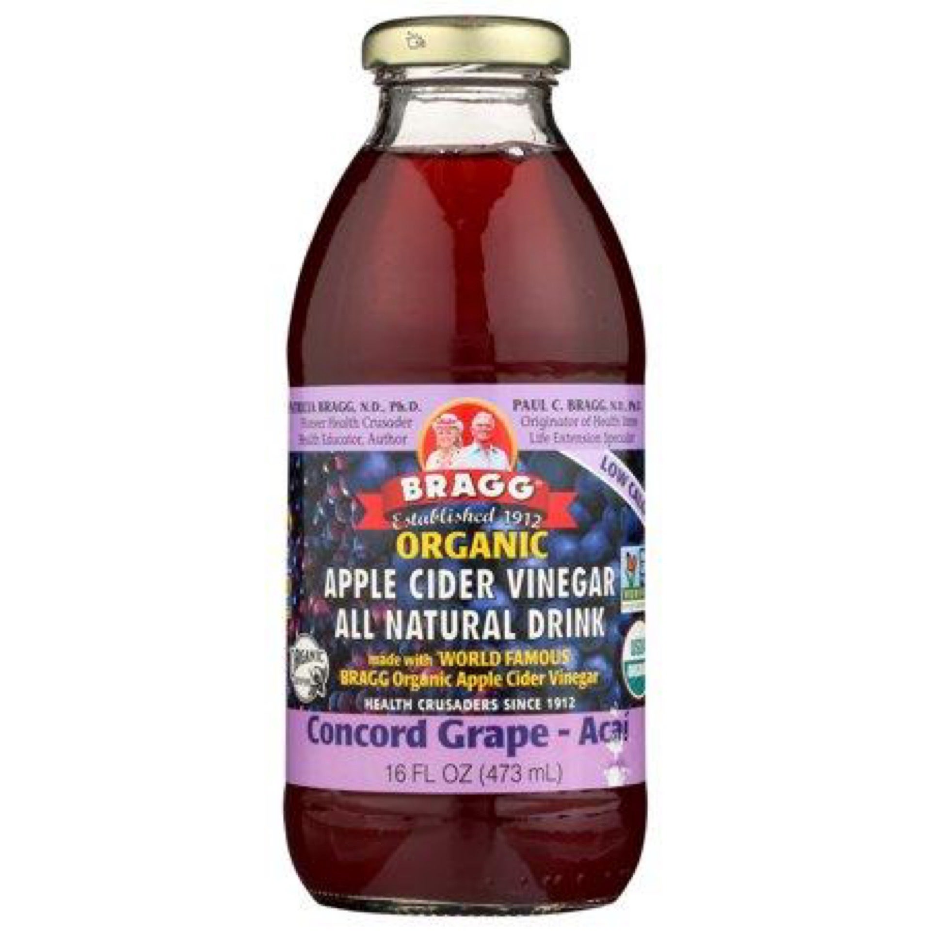 Organic Concord Grape Apple Cider Vinegar Drink | Akron Nutrition Center