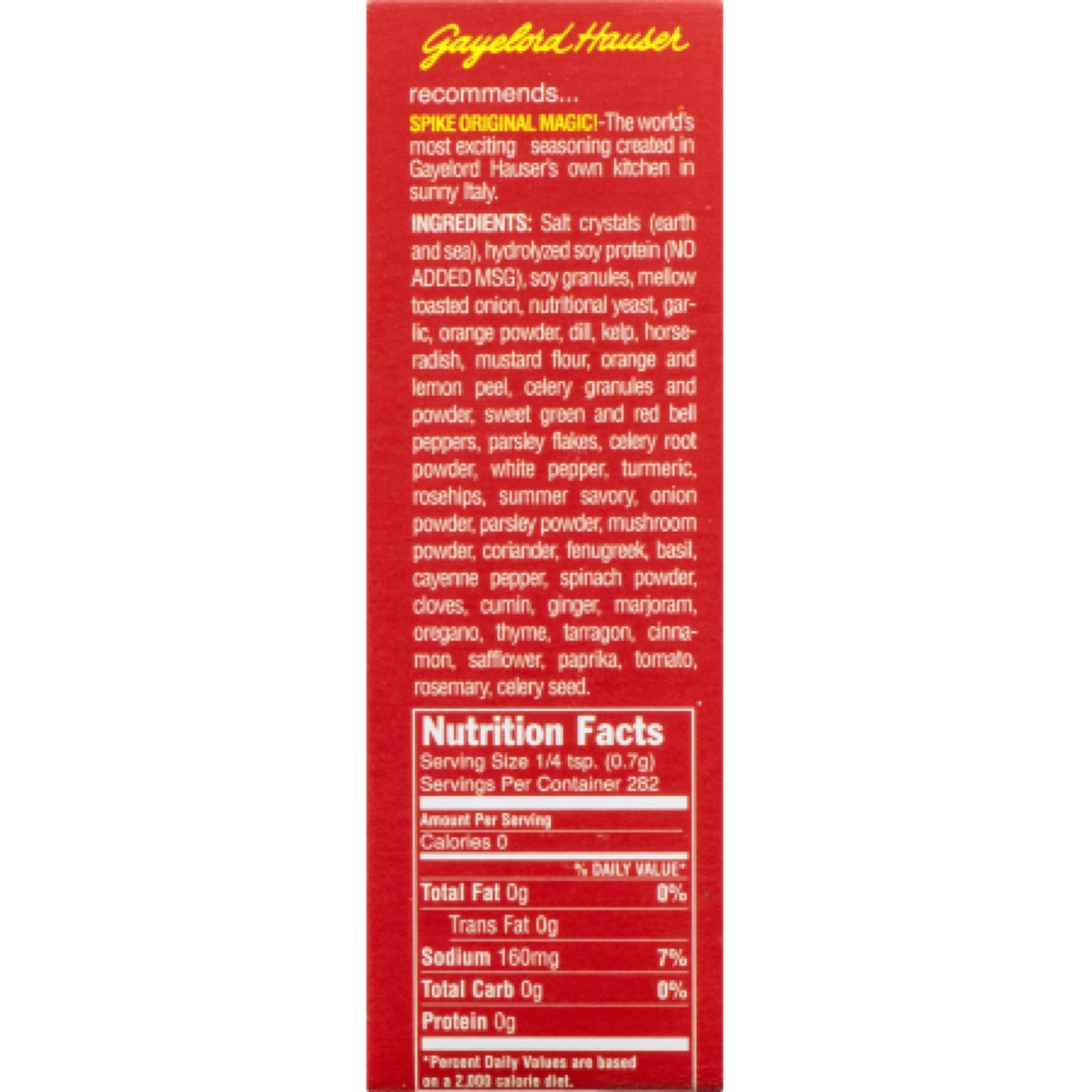 Spike All Purpose Seasoning 4oz | Akron Nutrition Center