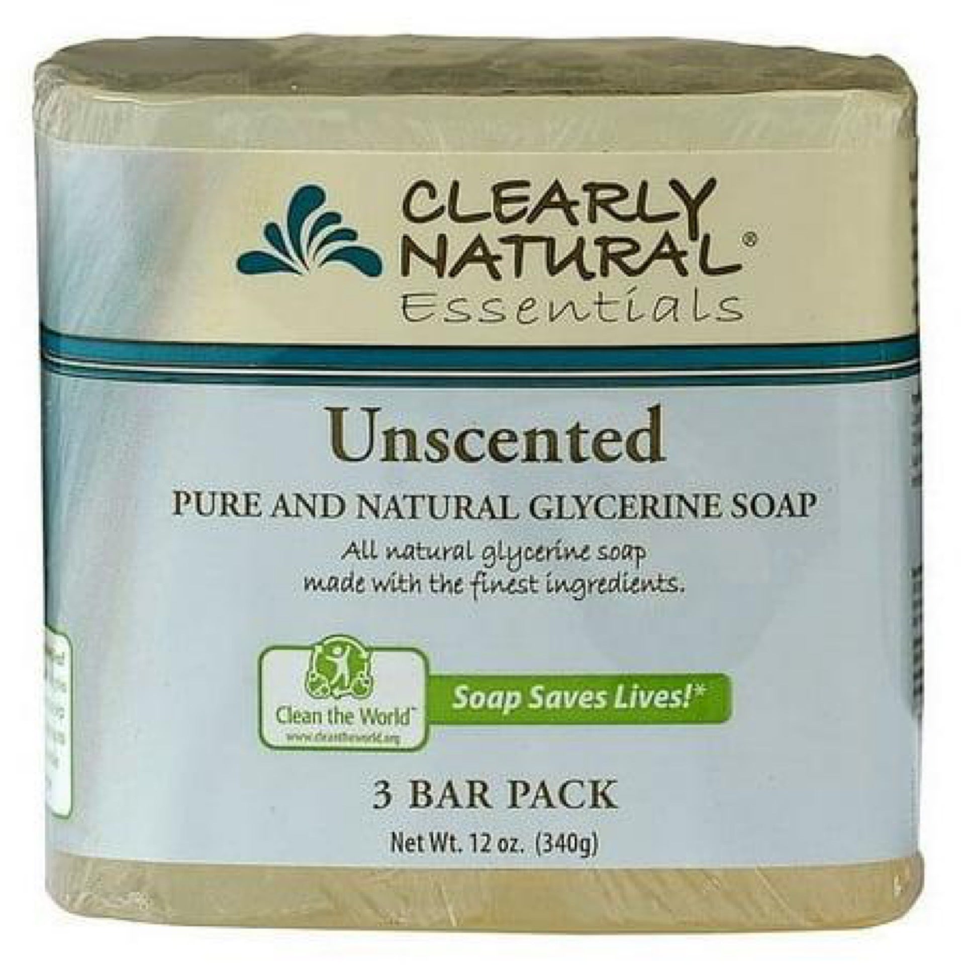 Clearly Natural Glycerine Bar Soap unscented Count oz | Akron Nutrition ...