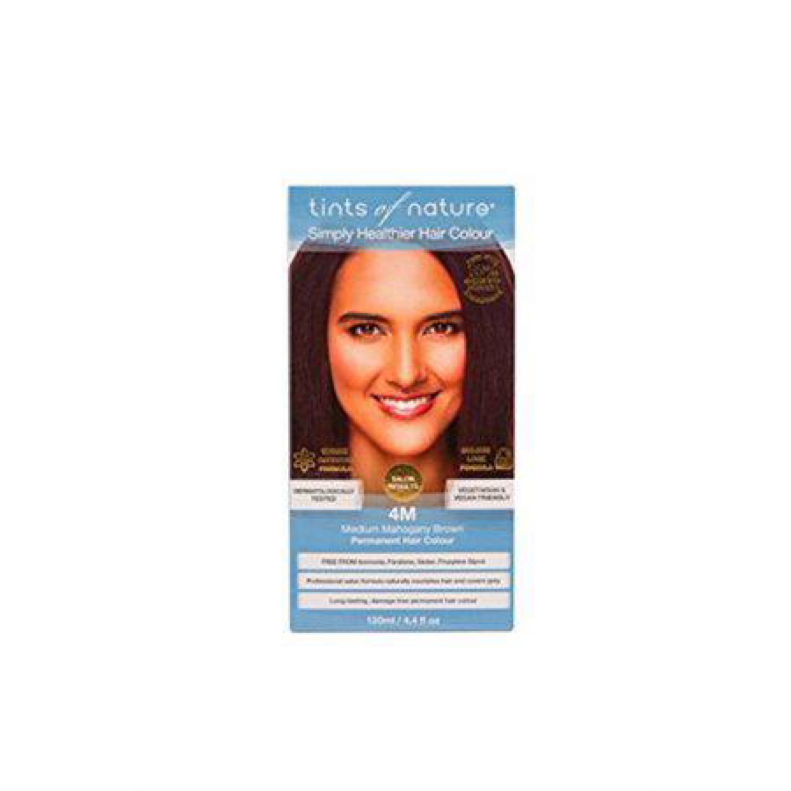 Tints of Nature Permanent Color-4M Medium Mahogany Brown 4.4 Oz Liquid ...