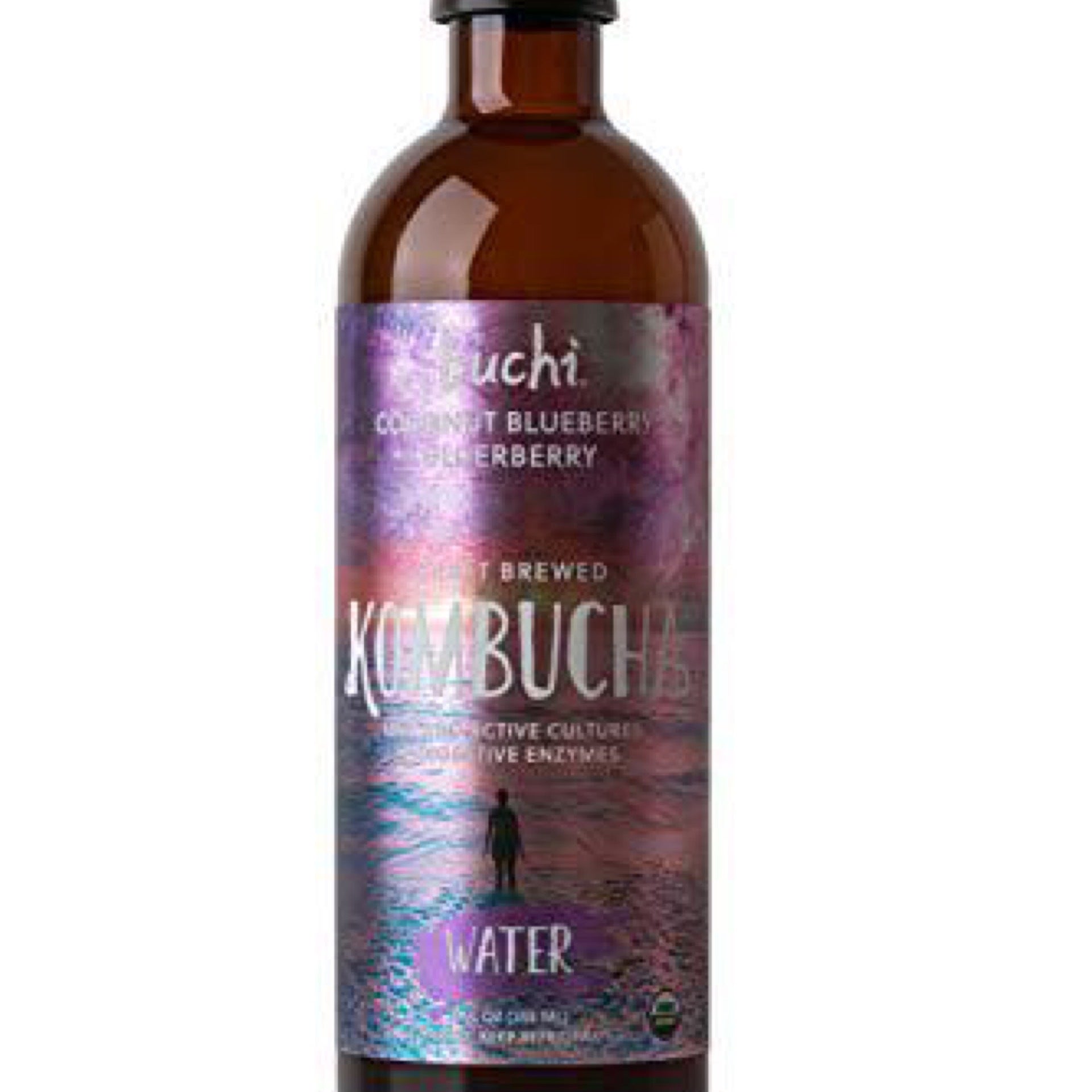 Buchi Organic Kombucha Tea Probiotic Drink, 6 Pack Case (12 fl oz ...