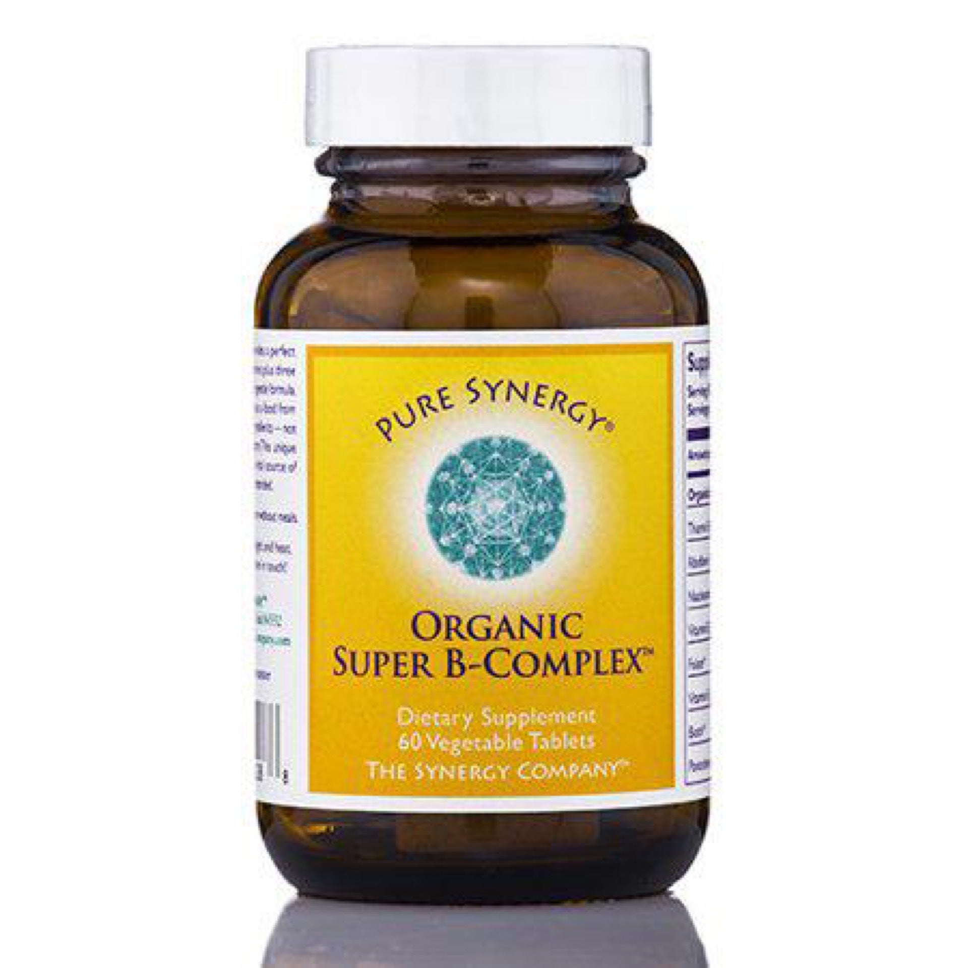 Pure Synergy Super B-Complex | 60 Tablets | Akron Nutrition Center