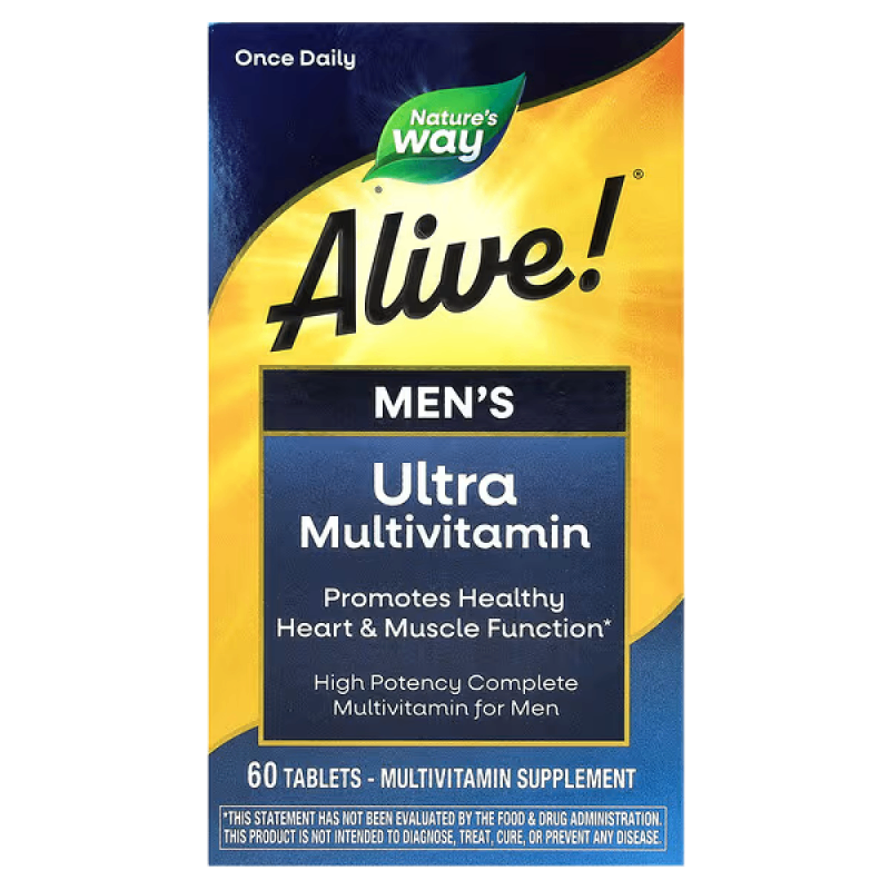 Nature's Way Alive! - Men's Ultra Multivitamin - 60 tablets | Akron ...