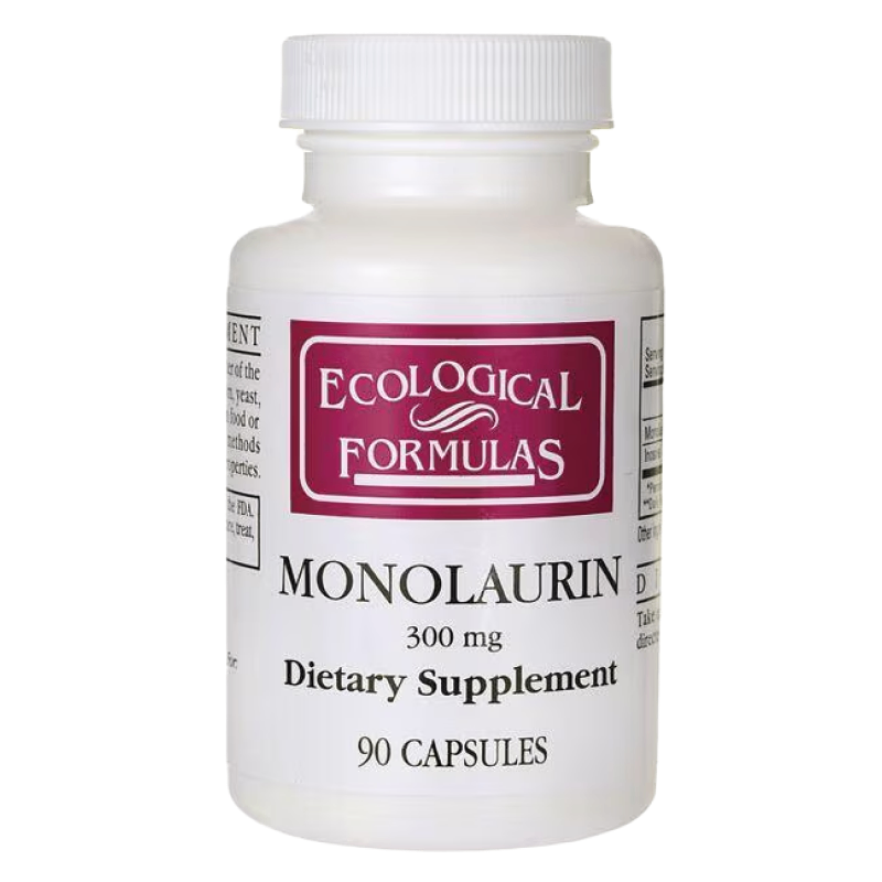 Ecological Formulas - Monolaurin 300mg - 90 Capsules | Akron Nutrition ...