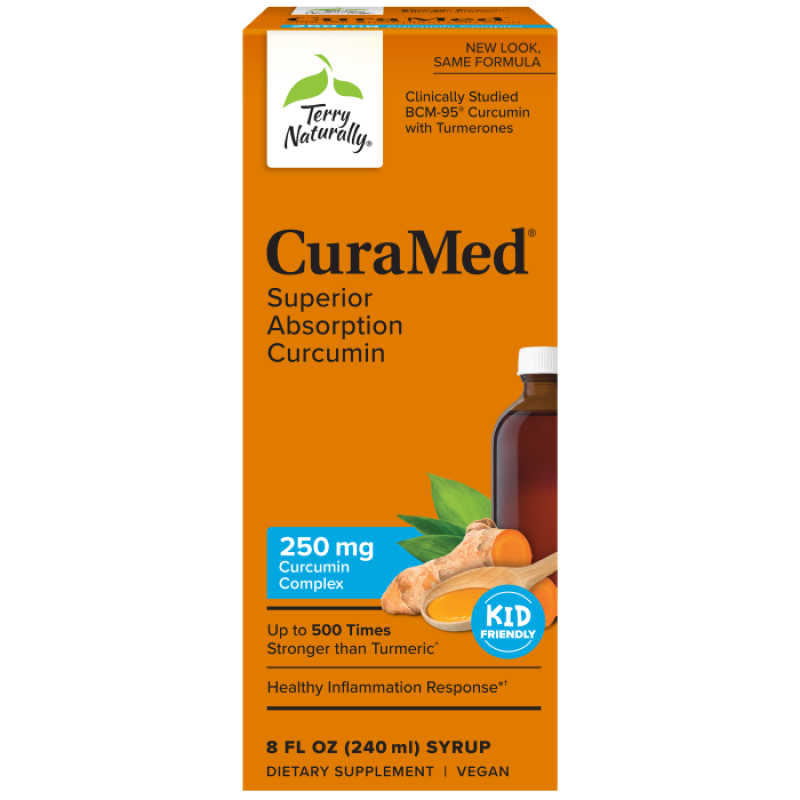 Terry Naturally - CuraMed Super Absorption Curcumin - 8 Fl Oz Syrup ...